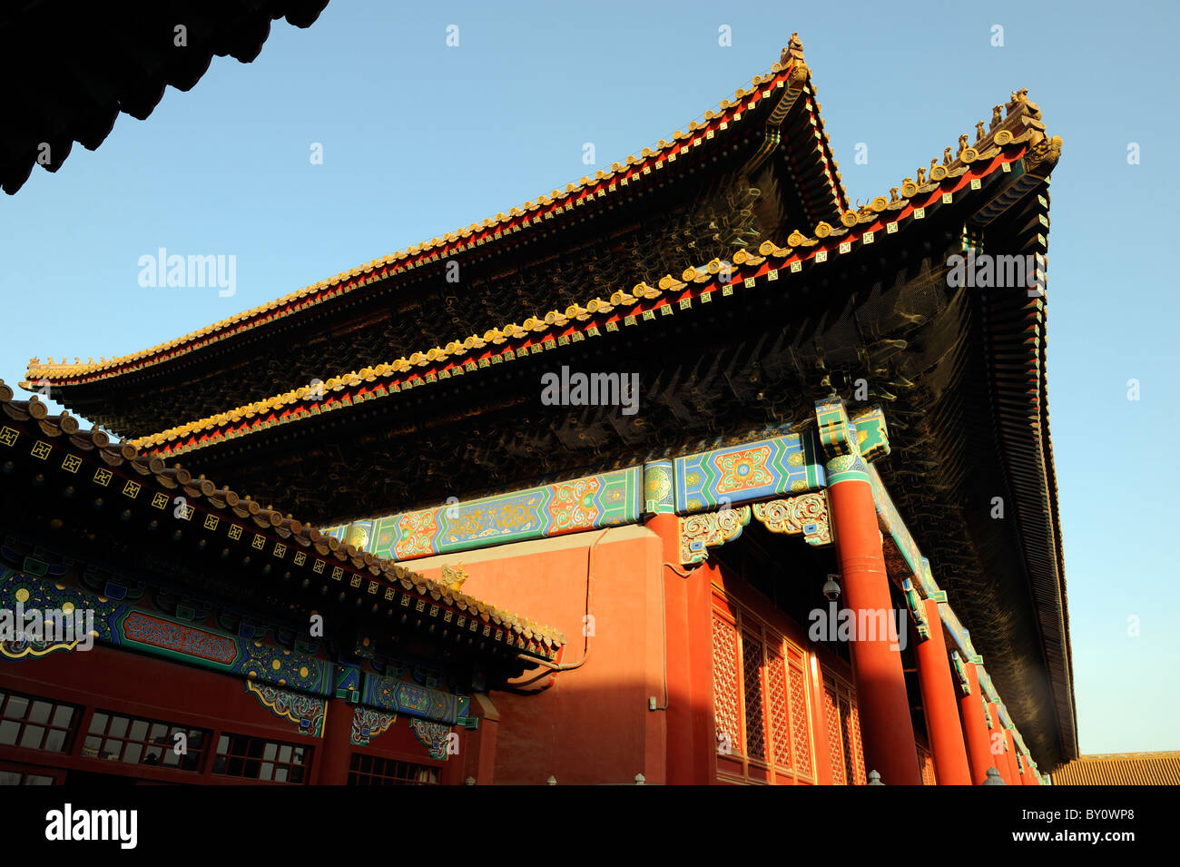 Wumen Gate in Forbidden City, Beijing, China Stock Photo - Alamy