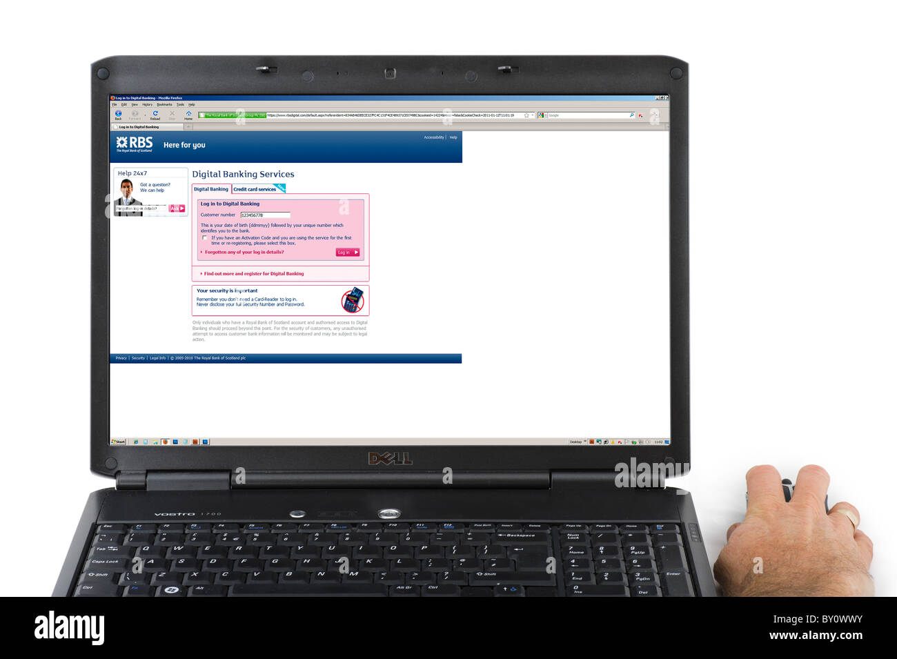 Rbs online banking hi-res stock photography and images - Alamy