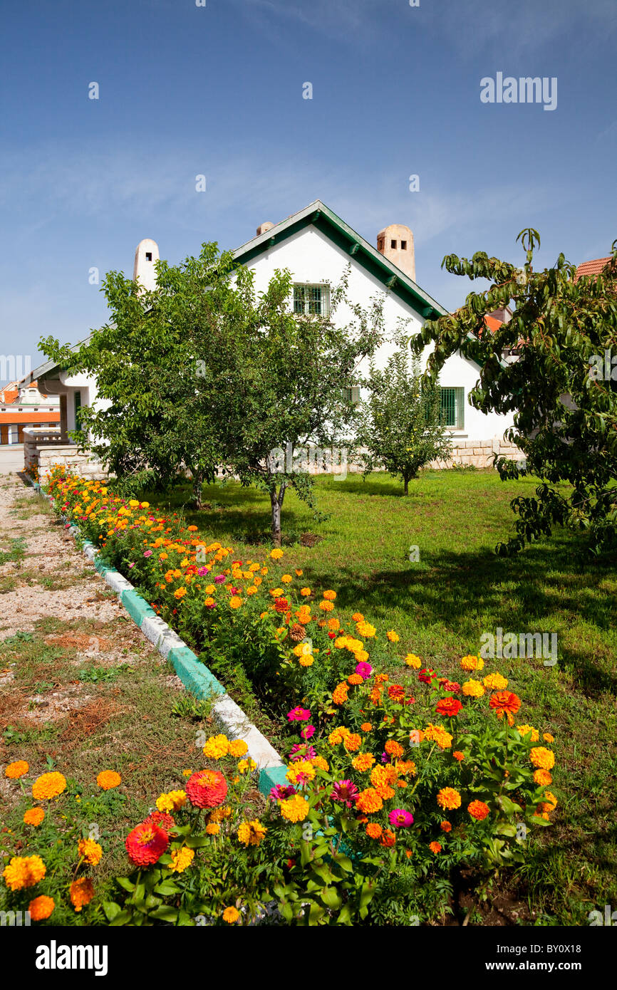 Swiss architecture in the winter resort town of Ifrane, Morocco, North ...