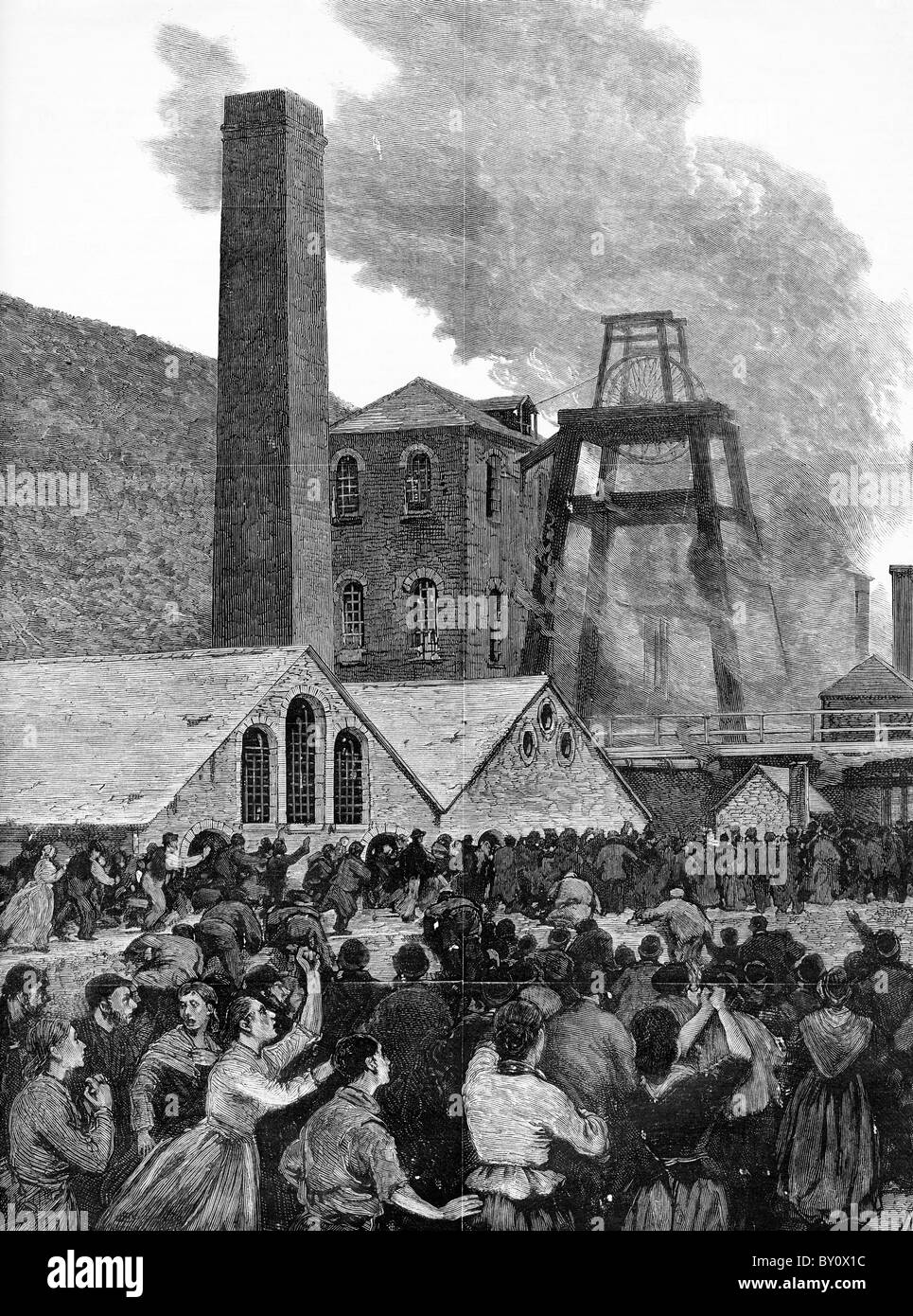 Prince of Wales Colliery Abercarn 268 men were killed in an explosion ...