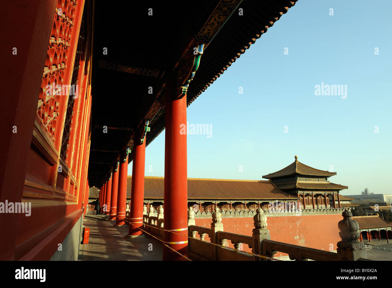 Wumen Gate in Forbidden City, Beijing, China Stock Photo - Alamy