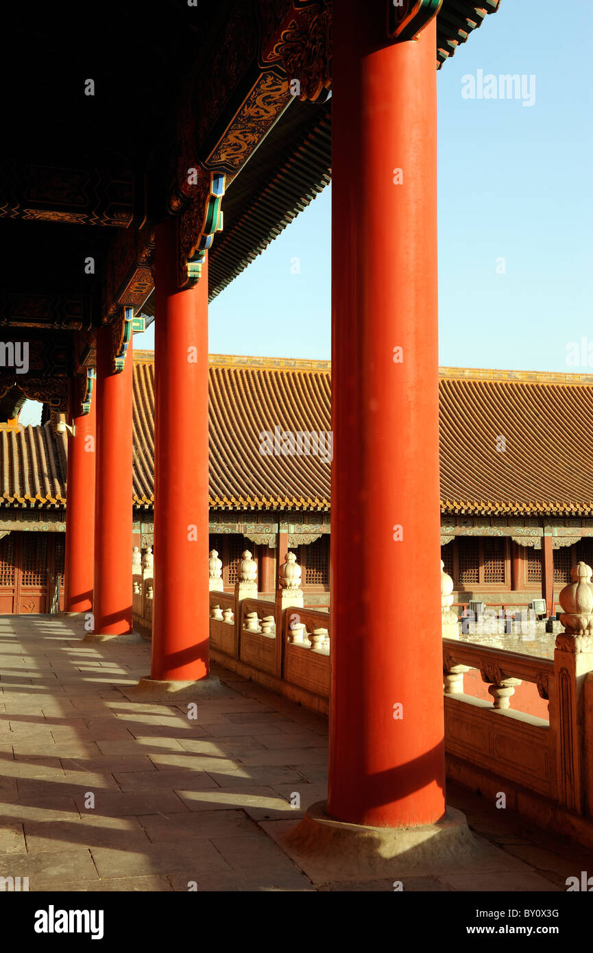 Wumen Gate in Forbidden City, Beijing, China Stock Photo - Alamy