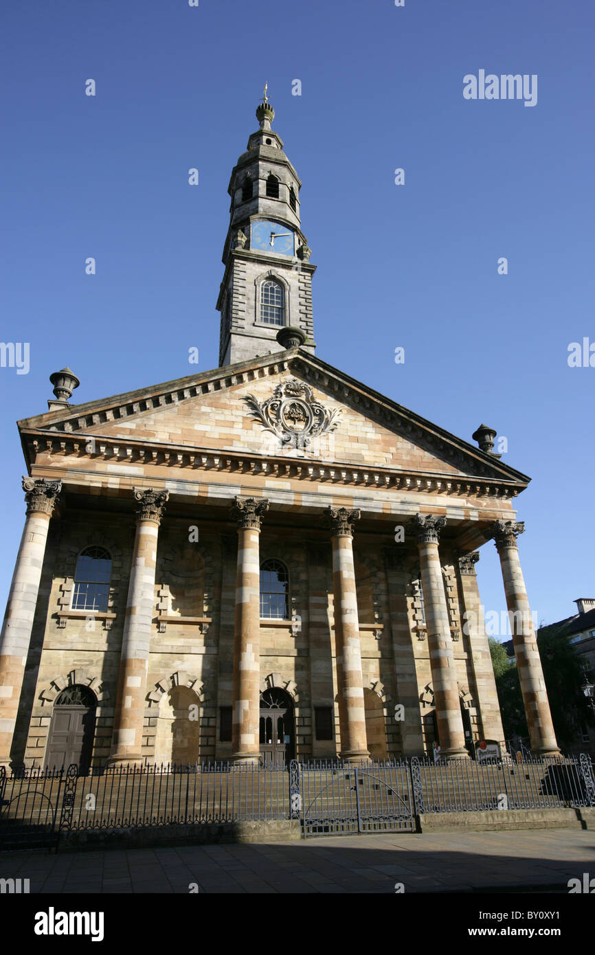 City of Glasgow, Scotland. The 18th century Allan Dreghorn designed ...