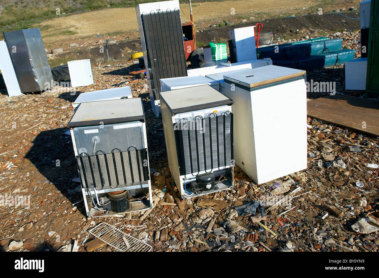 Landfill Essex England UK Stock Photo - Alamy