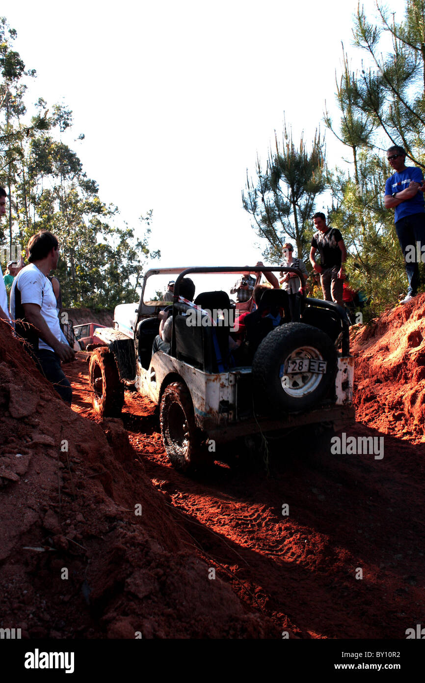 A 4x4 rally race Stock Photo - Alamy