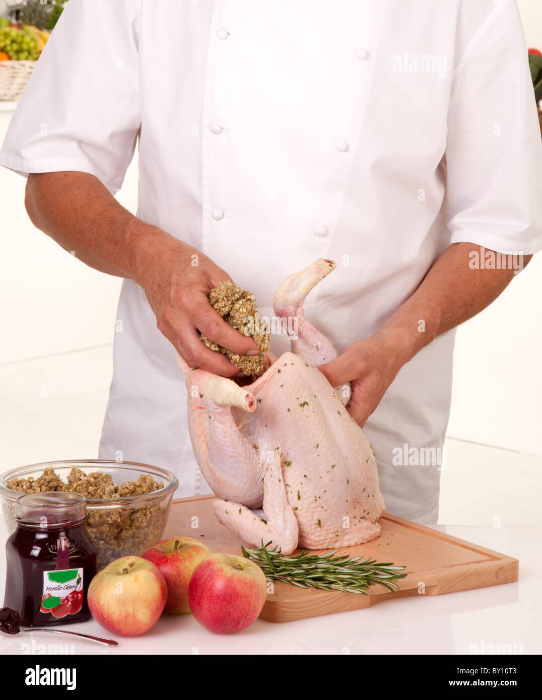 Chicken filling hi-res stock photography and images - Alamy