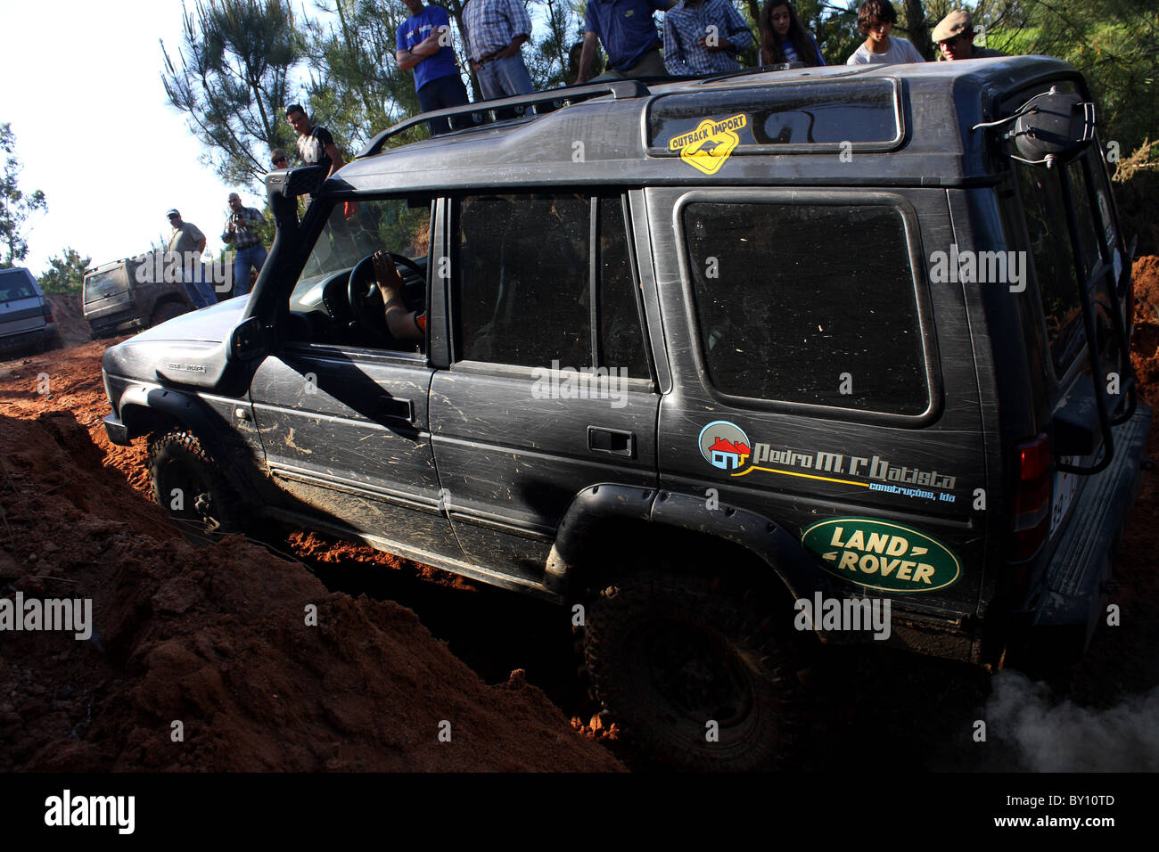 A 4x4 rally race Stock Photo - Alamy