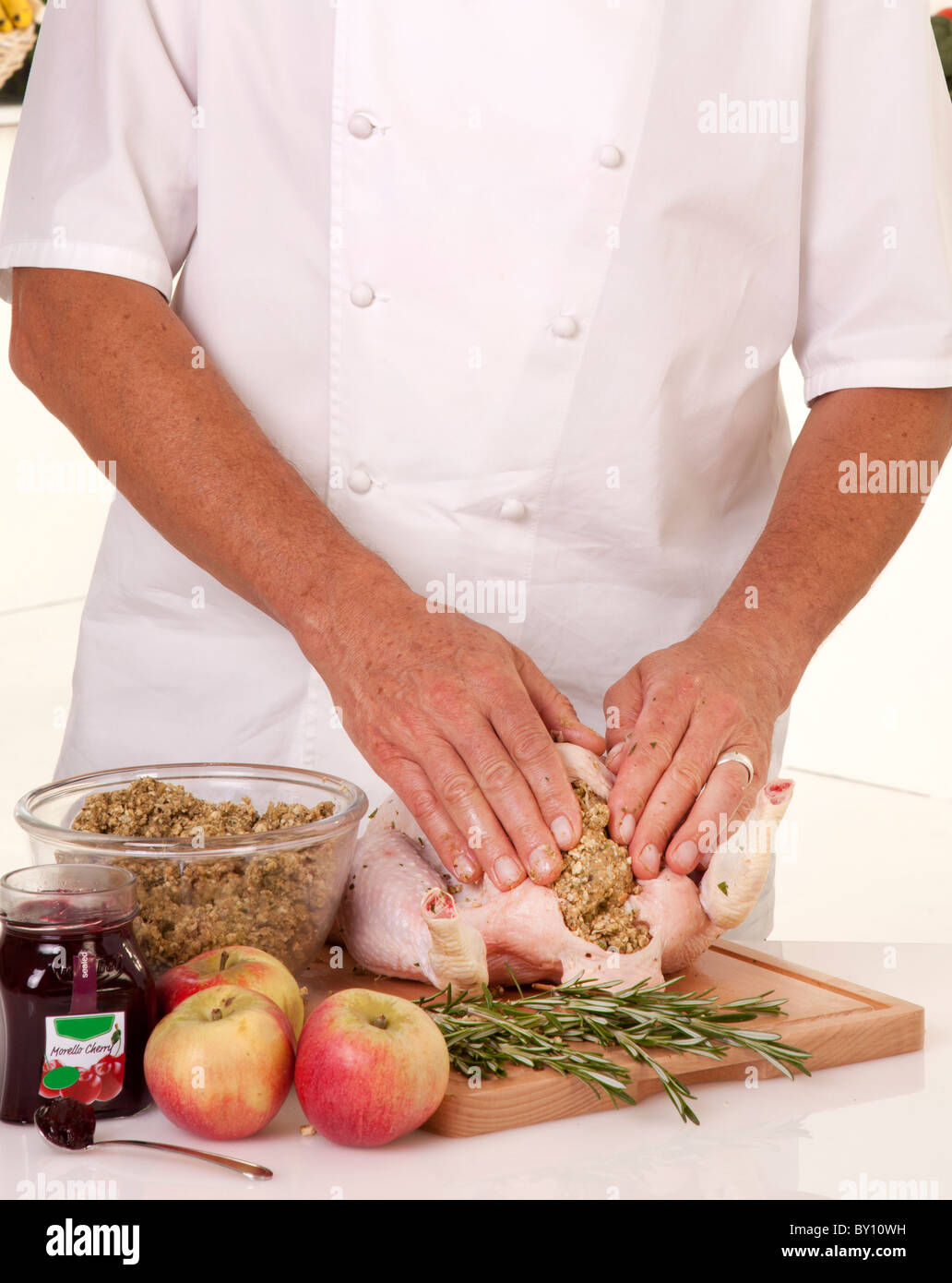 Chicken filling hi-res stock photography and images - Alamy