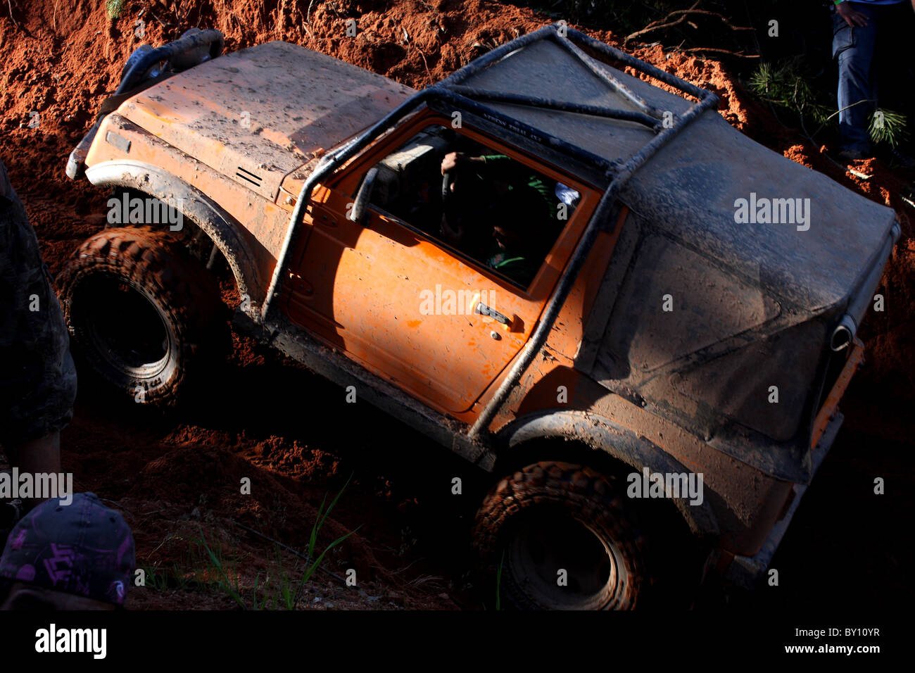 A 4x4 rally race Stock Photo - Alamy