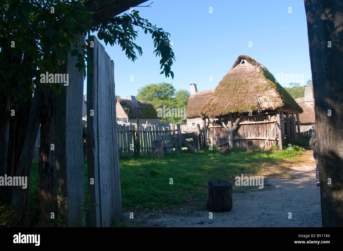 The Plimoth Plantation Museum in Plymouth Massachusetts where actors ...