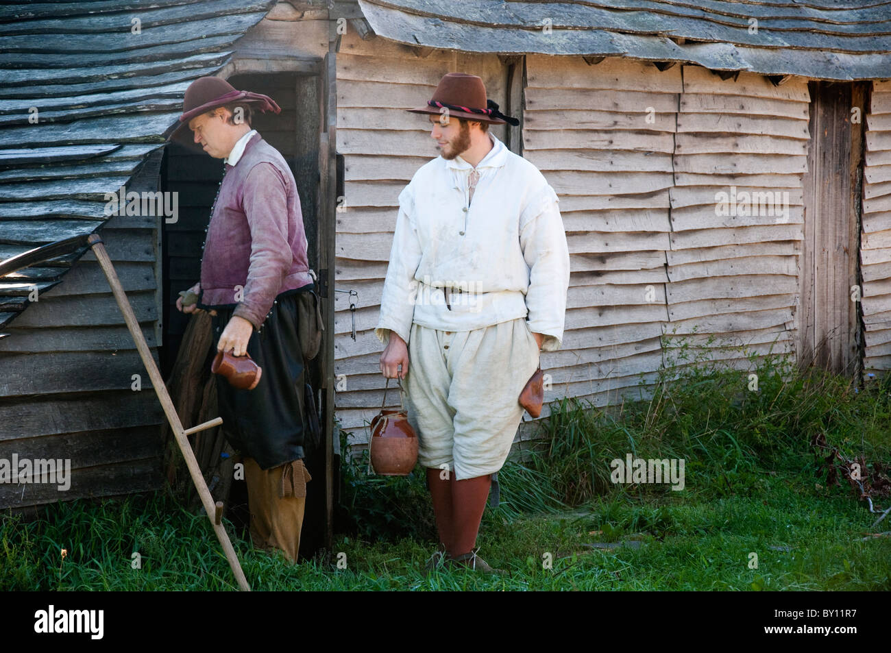 The Plimoth Plantation Museum in Plymouth Massachusetts where actors ...