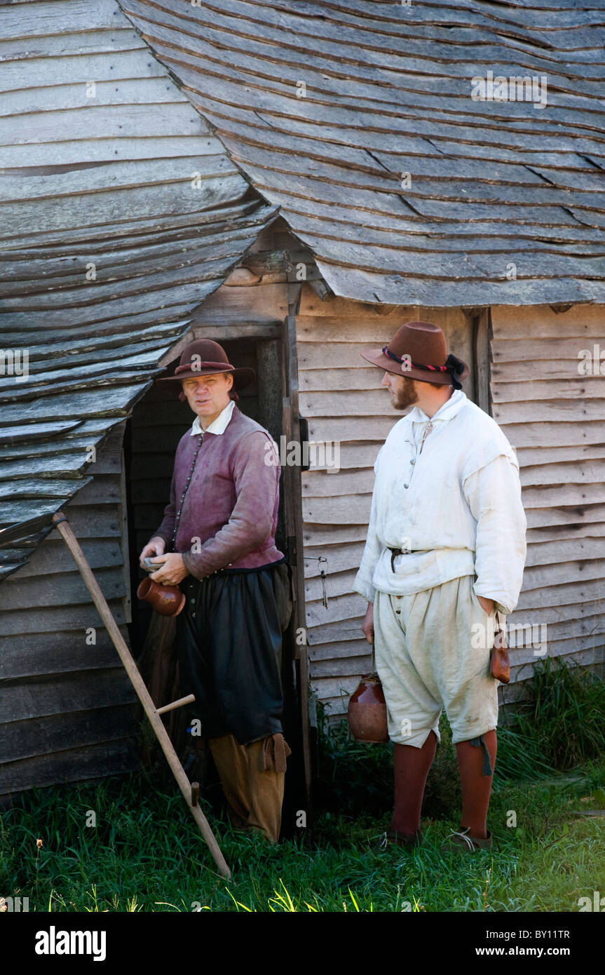 The Plimoth Plantation Museum in Plymouth Massachusetts where actors ...