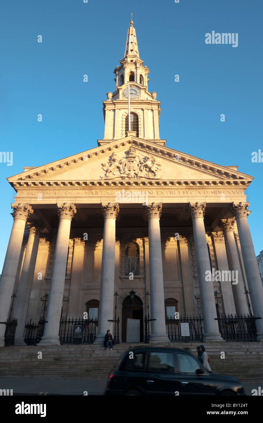 St Martin in the Fields Front Stock Photo - Alamy