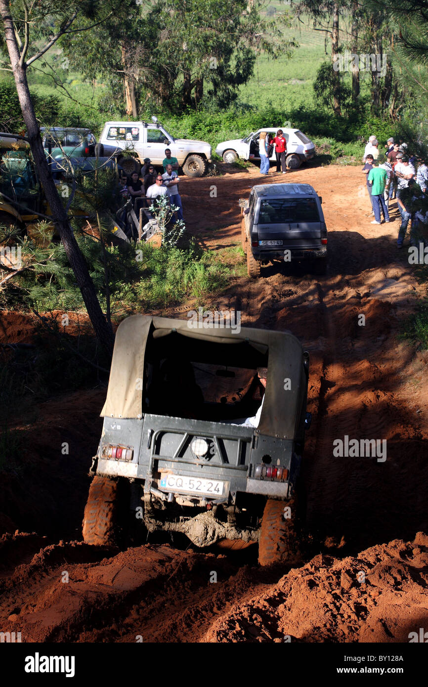 A 4x4 rally race Stock Photo - Alamy