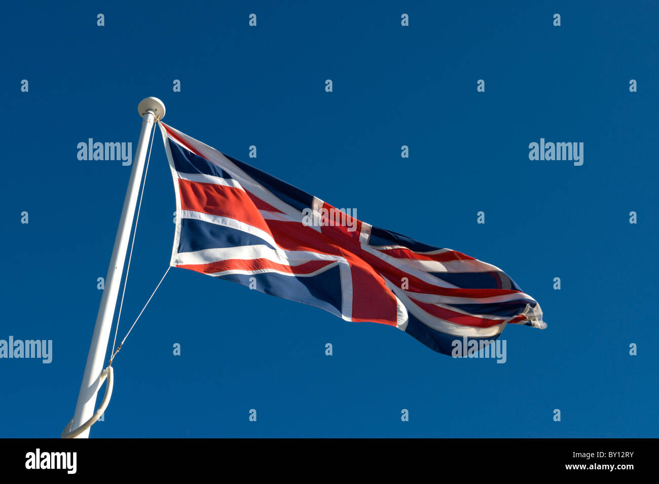 Union Jack Flag Fluttering High Resolution Stock Photography and Images ...