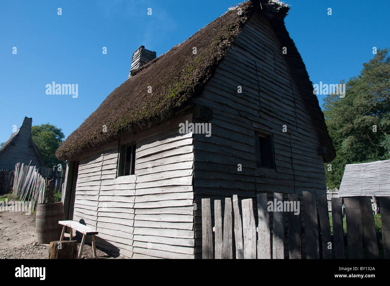 The Plimoth Plantation Museum in Plymouth Massachusetts where actors ...