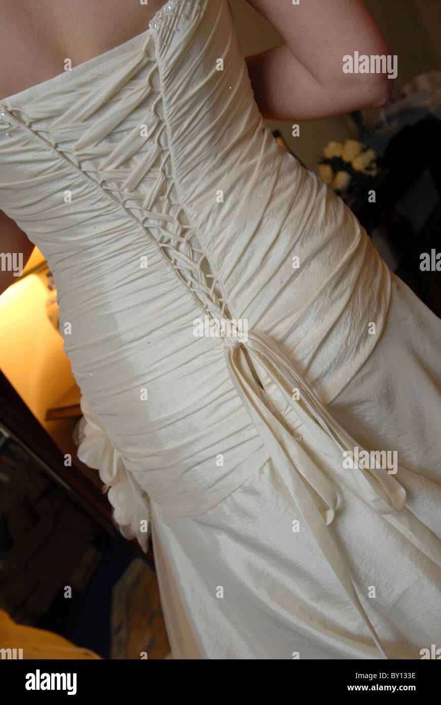 Ivory taffeta dress hi-res stock photography and images - Alamy