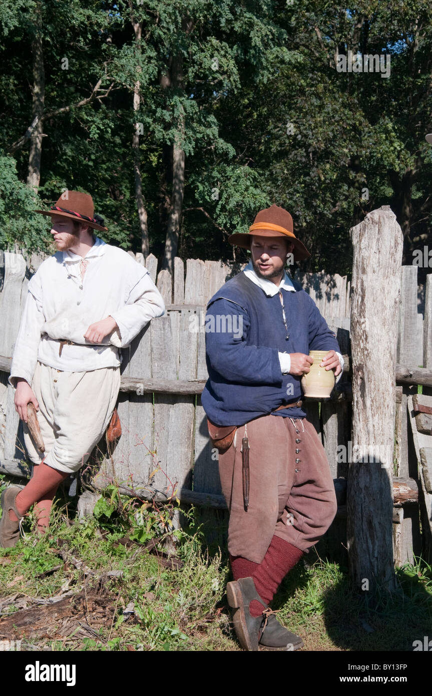 The Plimoth Plantation Museum in Plymouth Massachusetts where actors ...