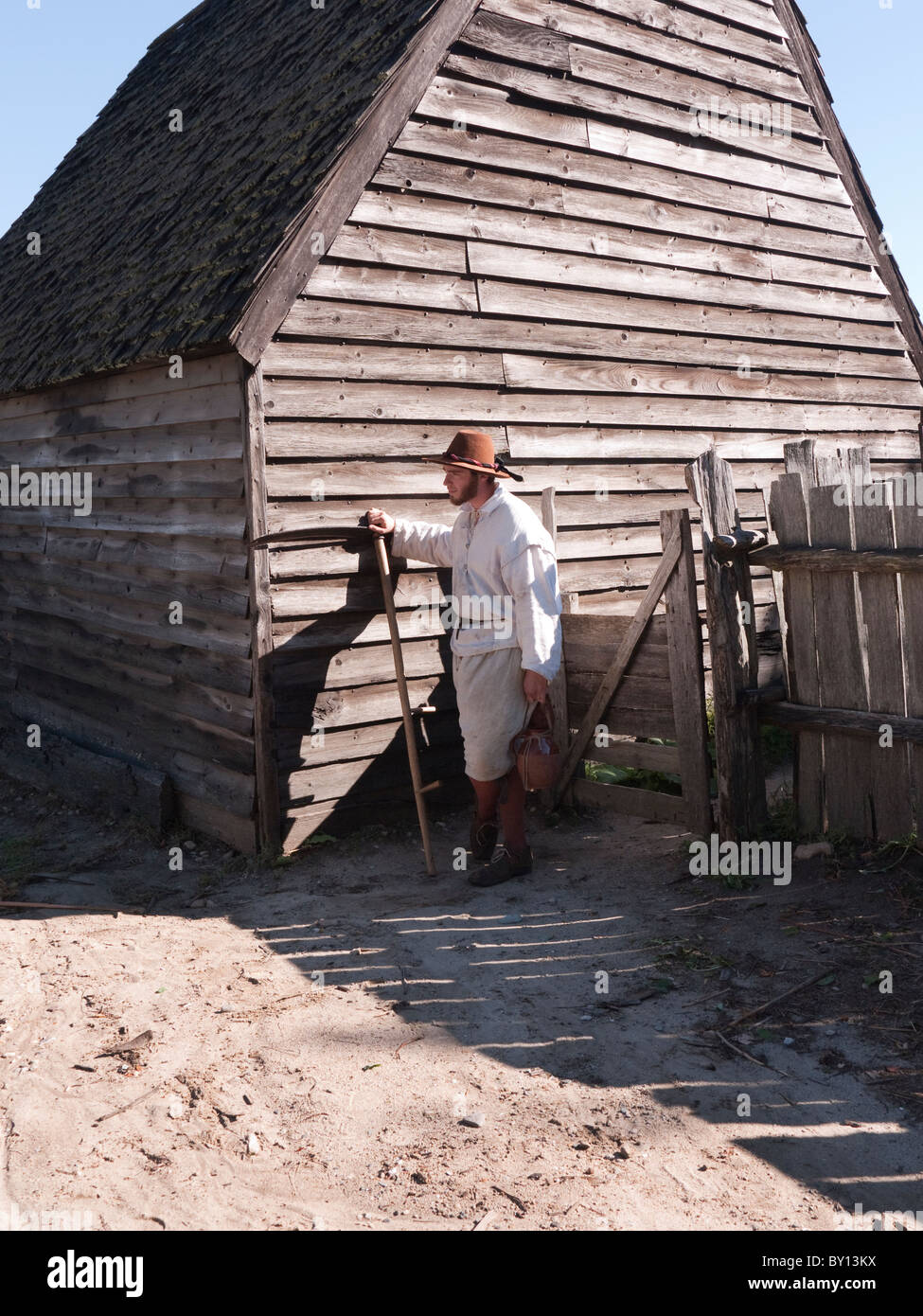 The Plimoth Plantation Museum in Plymouth Massachusetts where actors ...