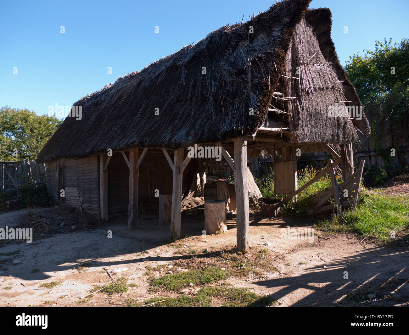 The Plimoth Plantation Museum in Plymouth Massachusetts where actors ...