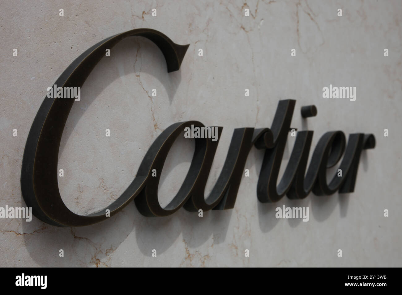 Cartier store logo hi-res stock photography and images - Alamy