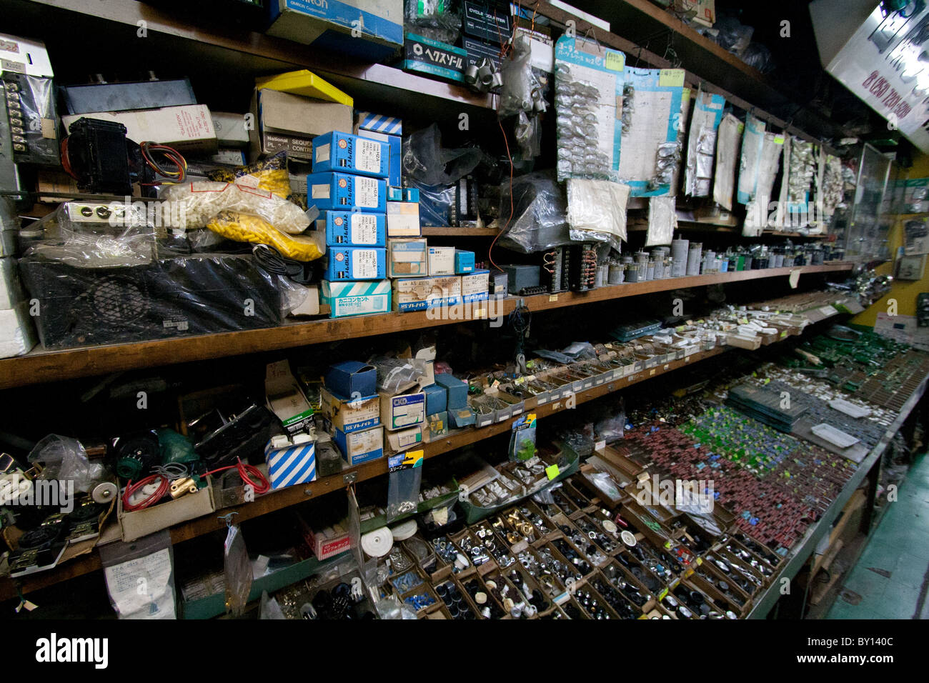 Electronics shop at Akihabara Electric Town Stock Photo - Alamy