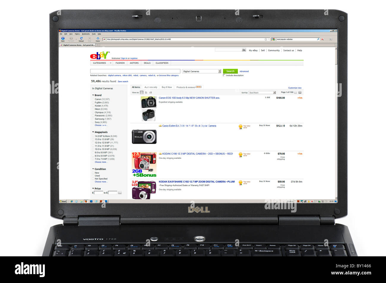Ebay cameras hi-res stock photography and images - Alamy