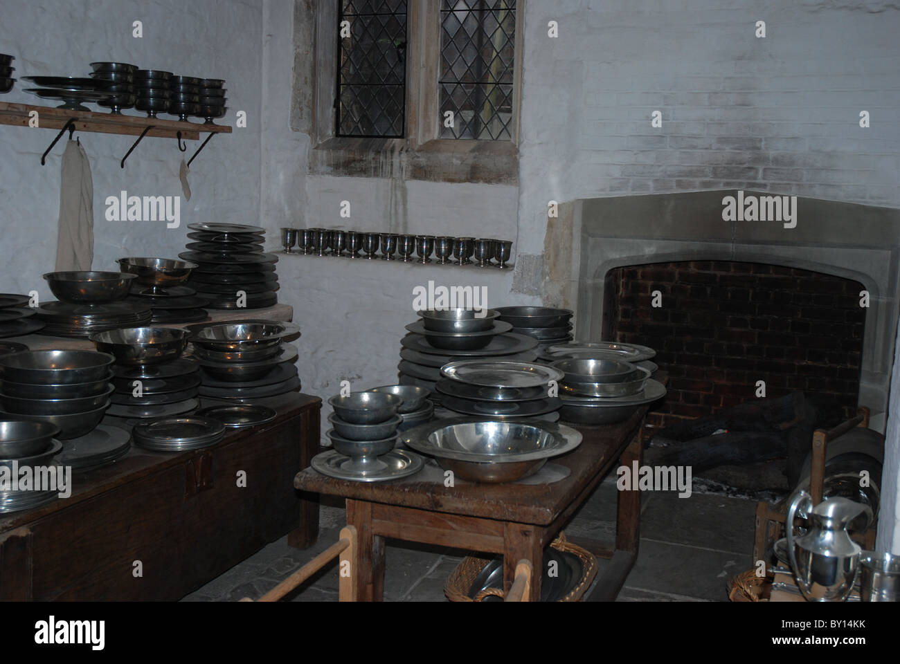 Henry VIII's Kitchens, Hampton Court, Palace, London Stock Photo - Alamy