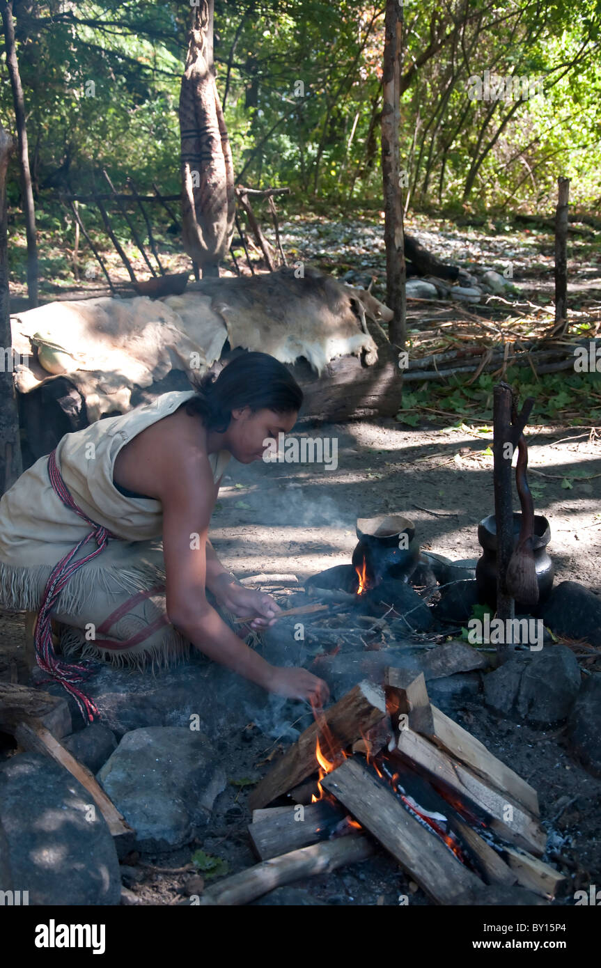 The Plimoth Plantation Museum in Plymouth Massachusetts where actors ...