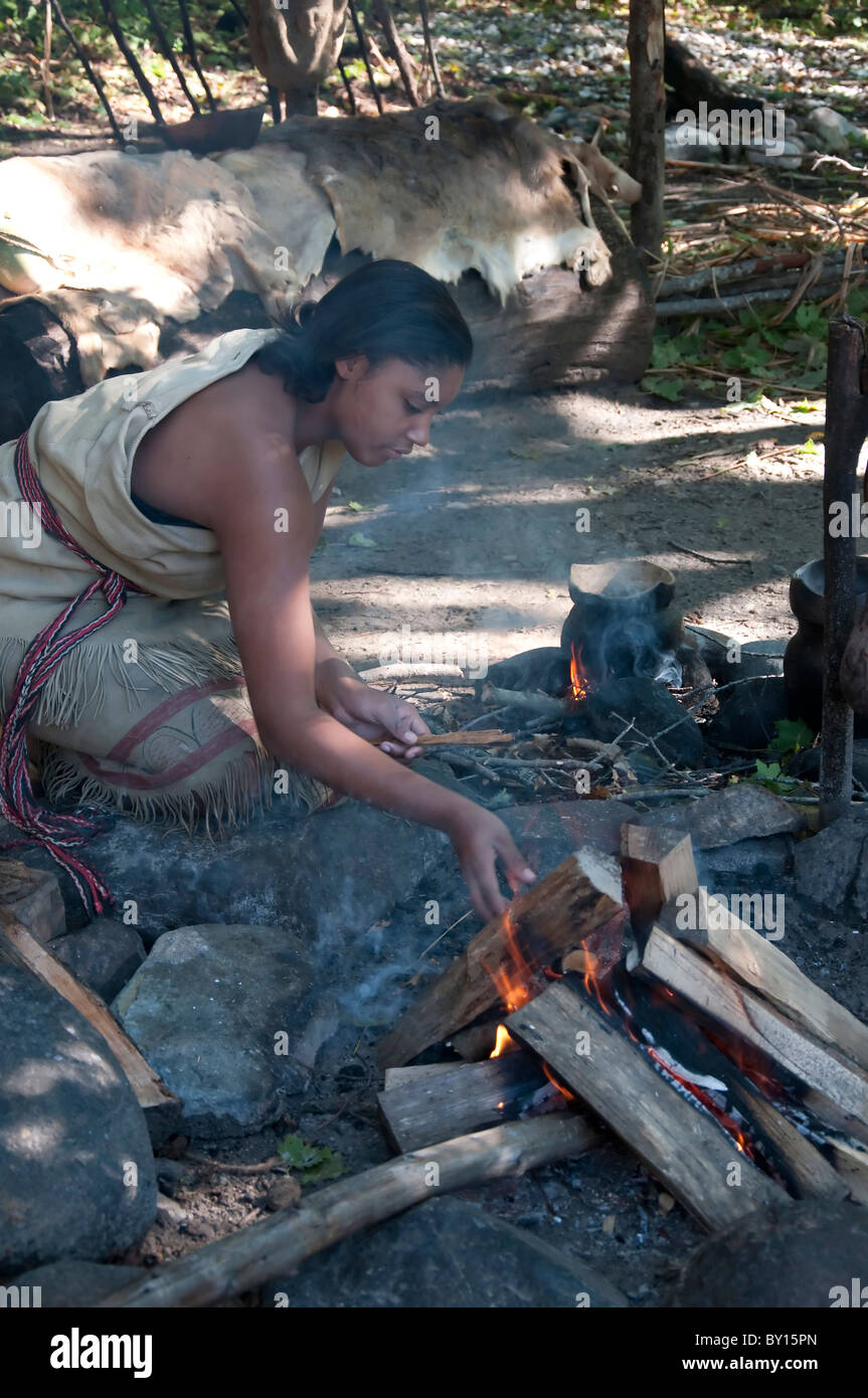 The Plimoth Plantation Museum in Plymouth Massachusetts where actors ...