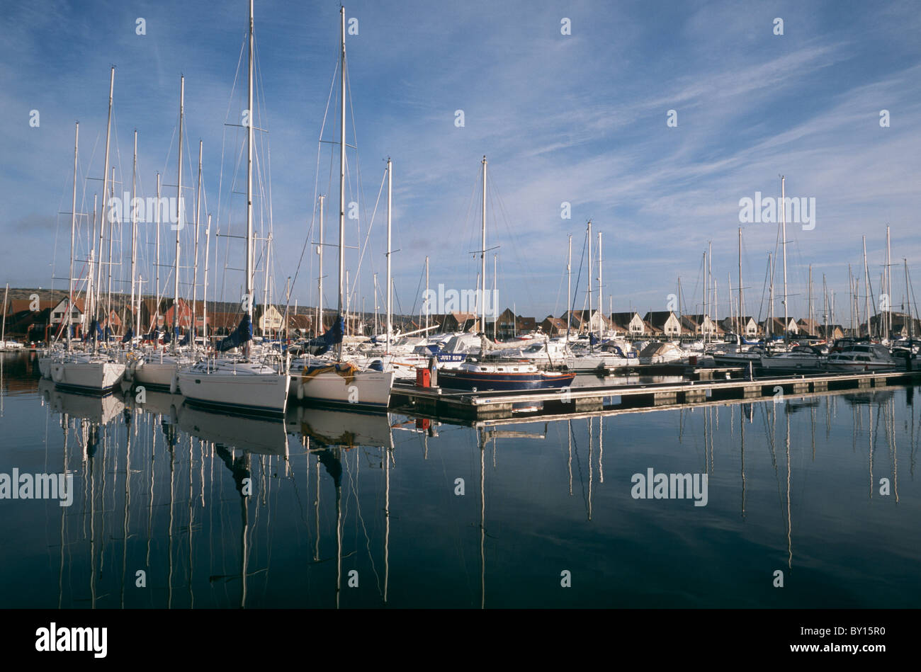 Port Solent, Portsmouth, Hampshire, England Stock Photo - Alamy