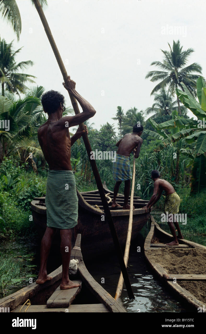 Boat in Backwaters of Cochin (Kerala), India Stock Photo - Alamy
