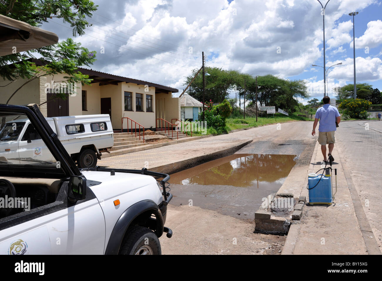 Customs Zimbabwe-Boswana, Botswana Stock Photo - Alamy