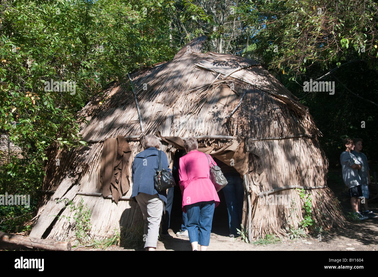The Plimoth Plantation Museum in Plymouth Massachusetts where actors ...