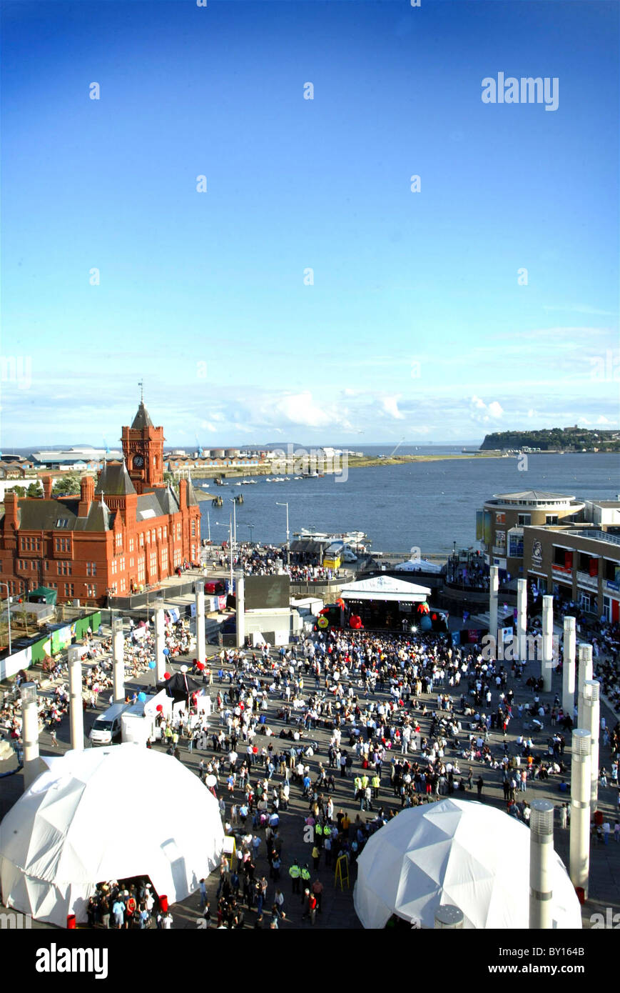 The Harbour Festival, Cardiff Bay Stock Photo - Alamy