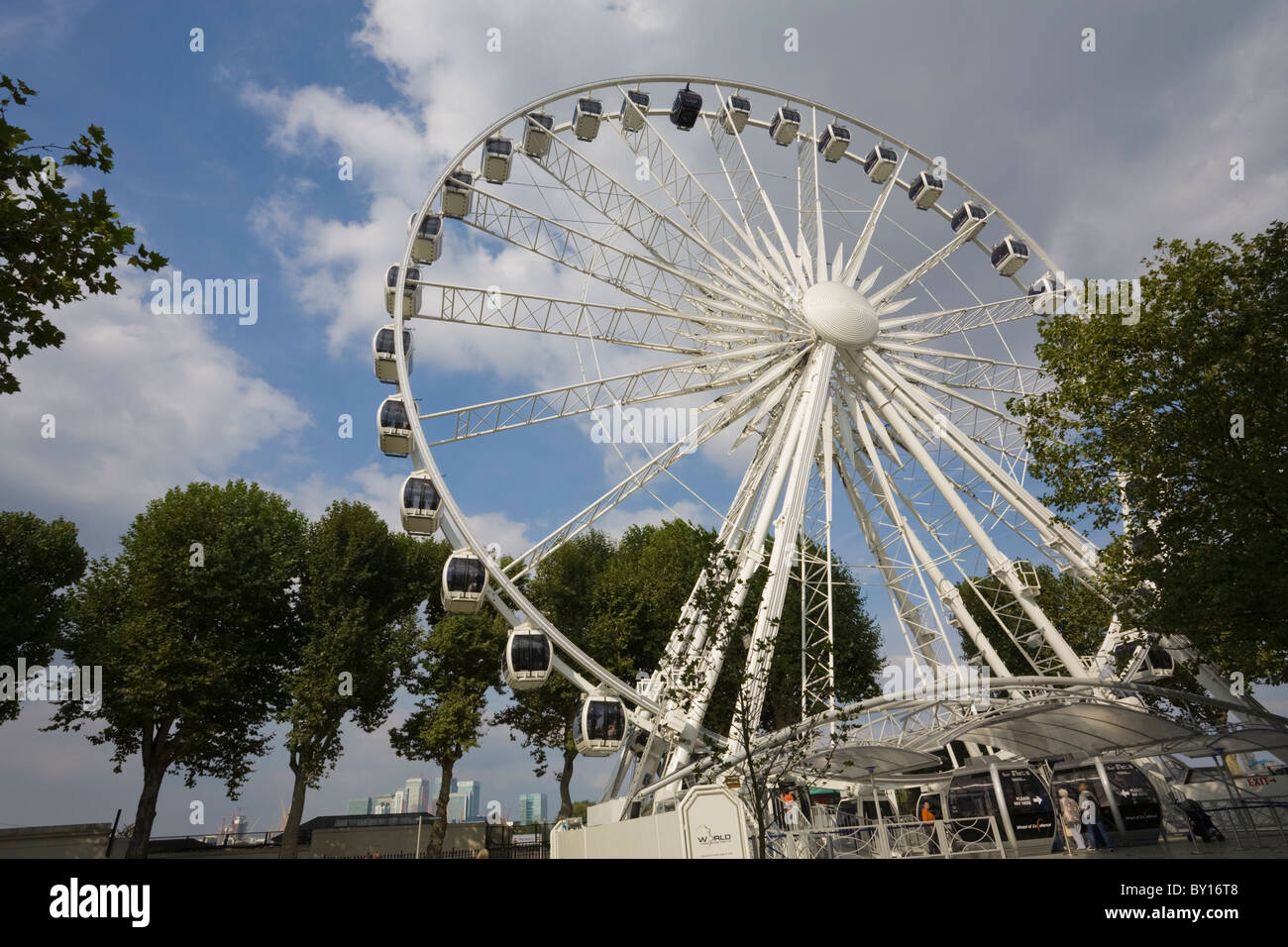Greenwich Wheel, Greenwich, London Stock Photo - Alamy
