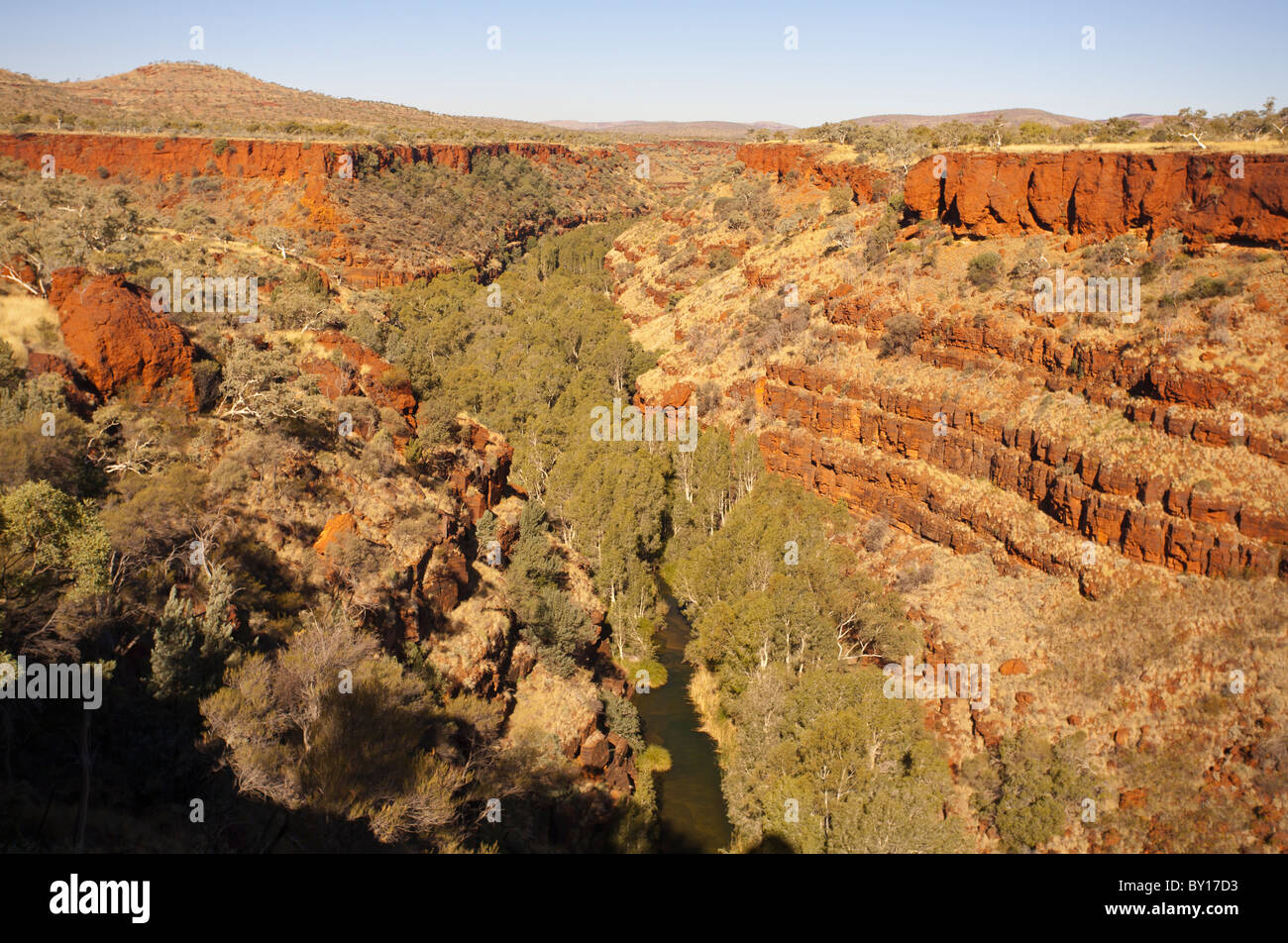 Sunset at Dales Gorge, Karijini National Park, Pilbara, Western ...