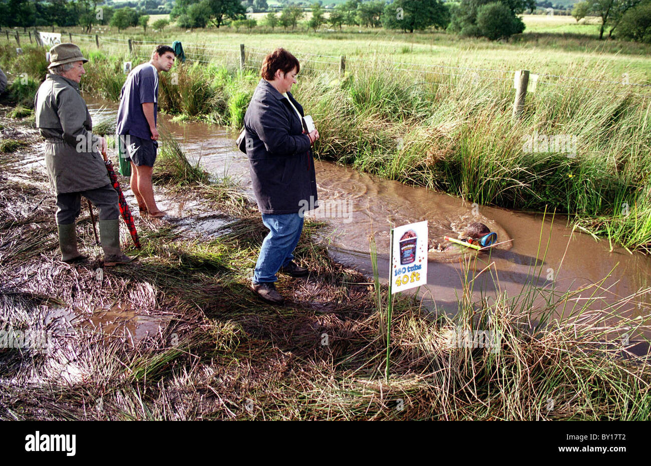 The Bog Snorkeling World Championships, Llanwrtyd Wells, Mid Wales ...