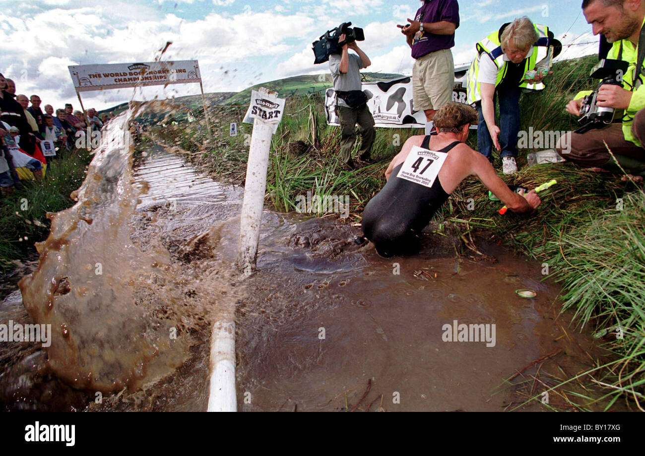 The Bog Snorkeling World Championships, Llanwrtyd Wells, Mid Wales ...