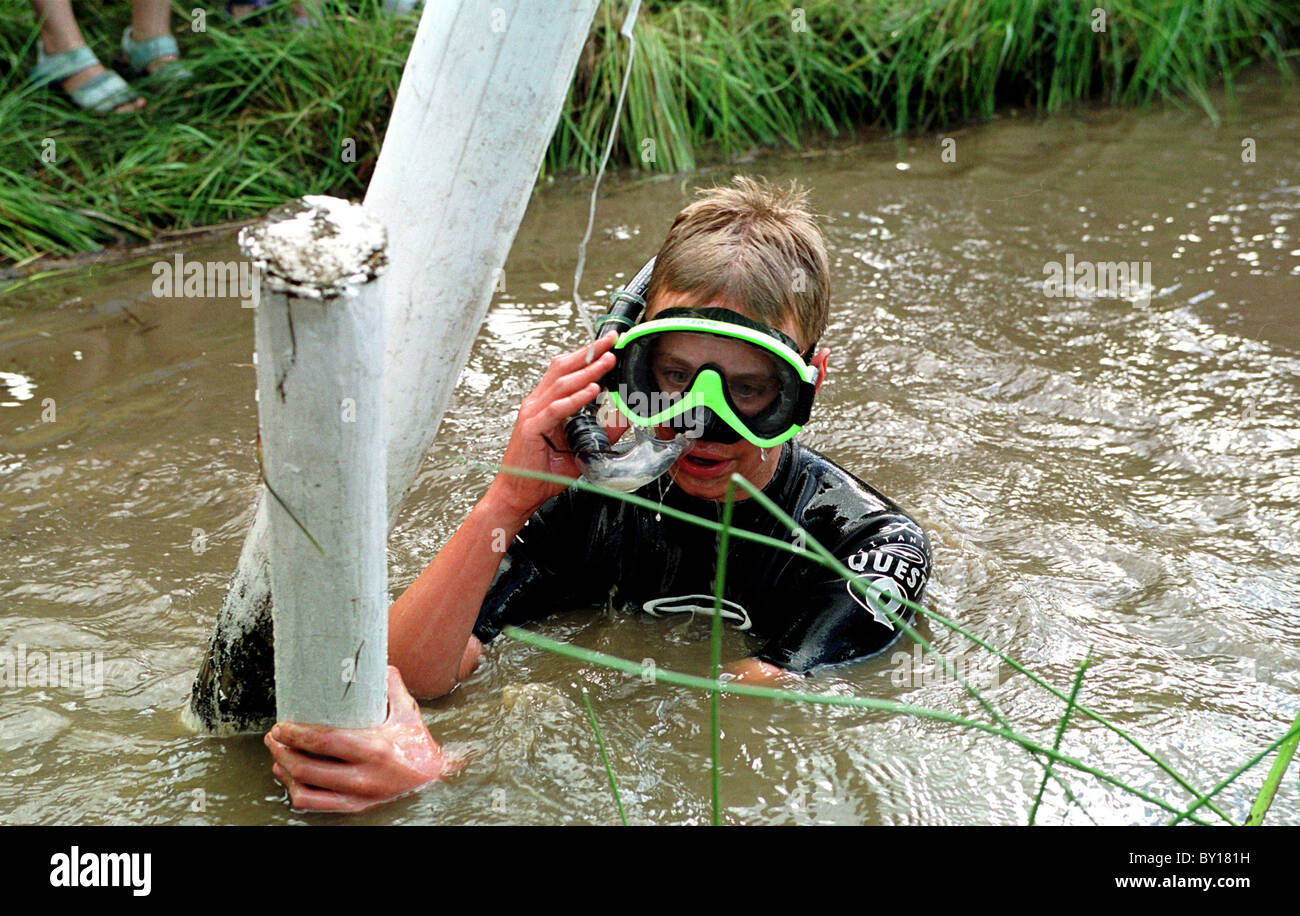 The Bog Snorkeling World Championships, Llanwrtyd Wells, Mid Wales ...
