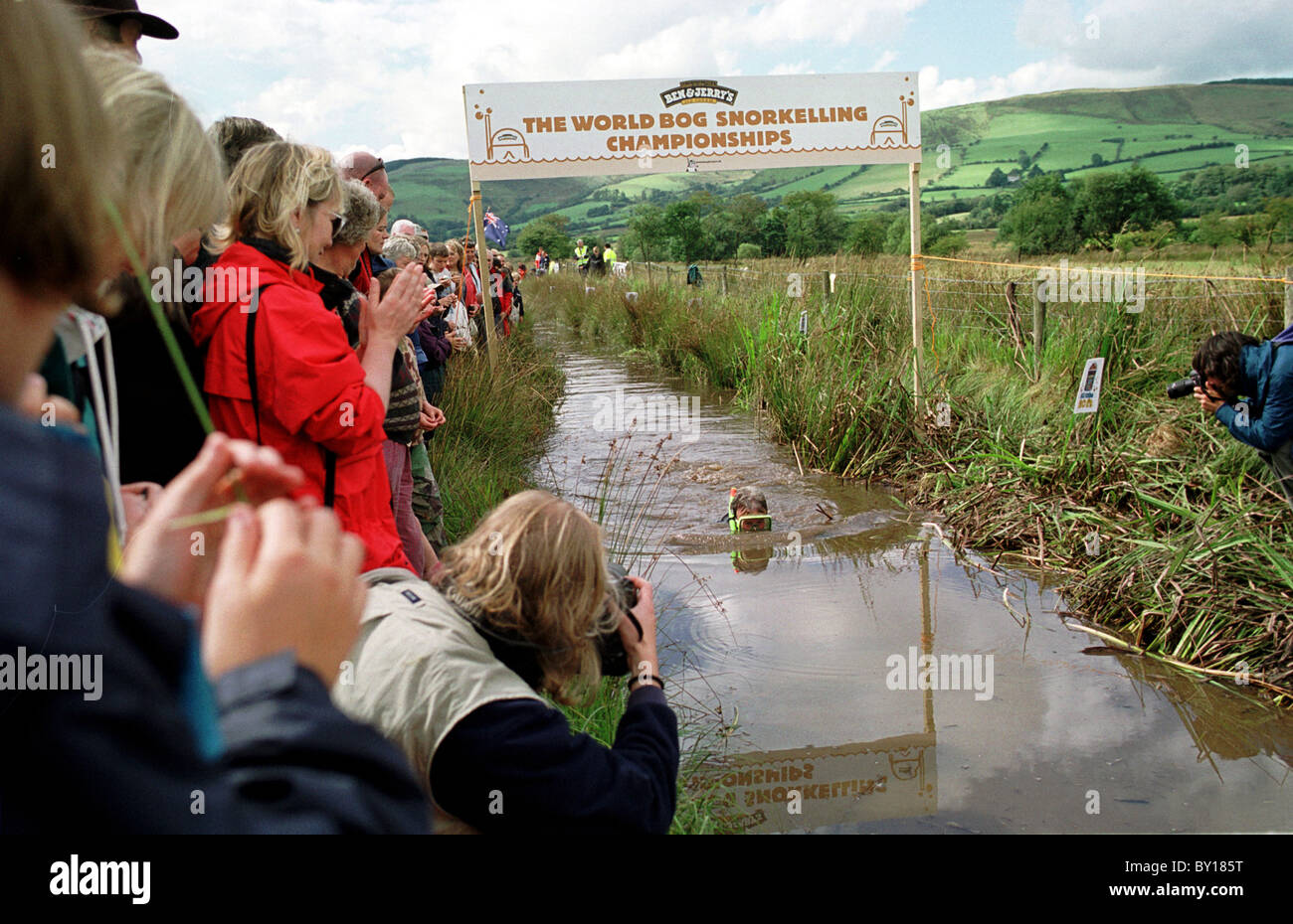 The Bog Snorkeling World Championships, Llanwrtyd Wells, Mid Wales ...