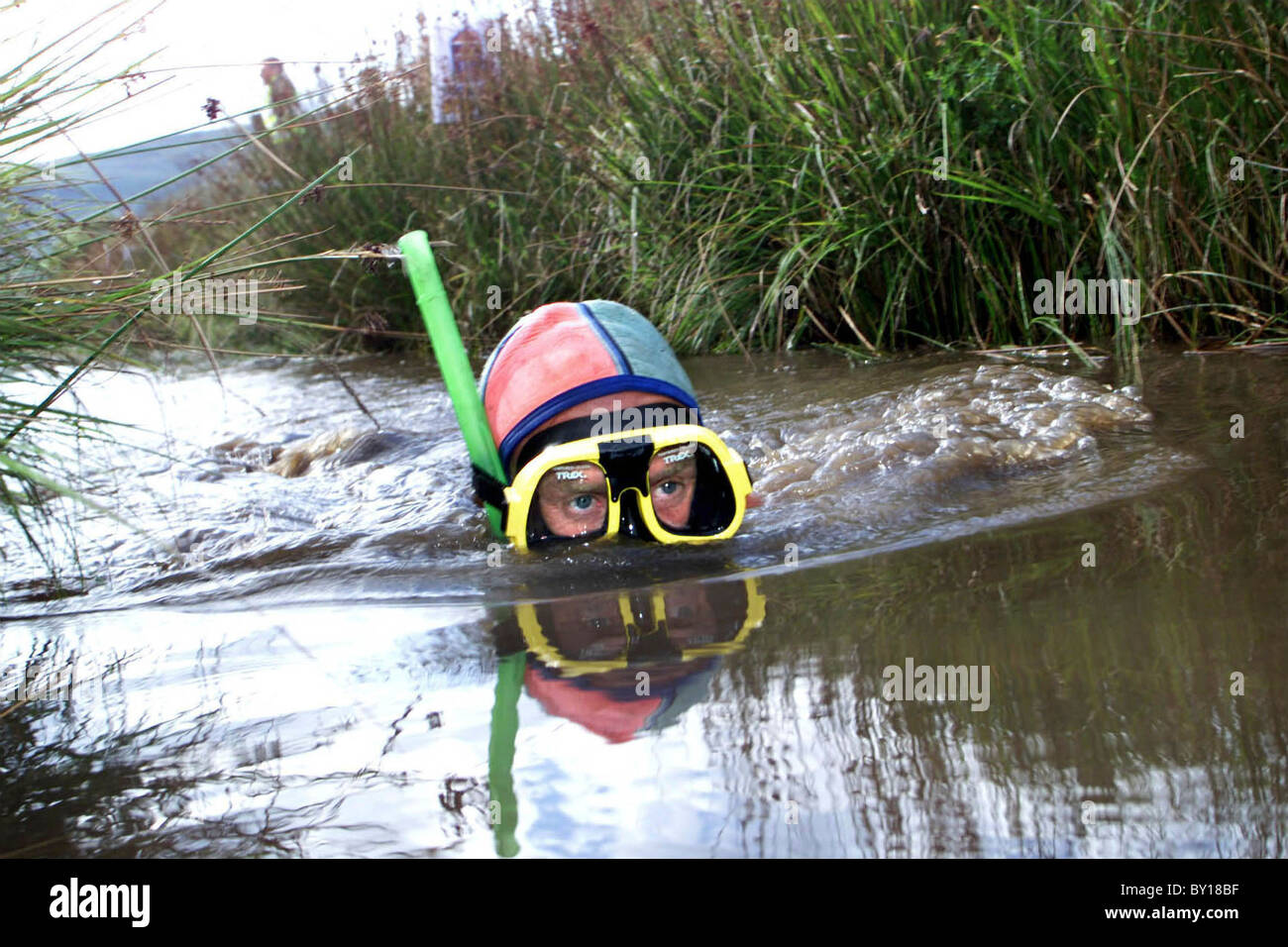The Bog Snorkeling World Championships, Llanwrtyd Wells, Mid Wales ...