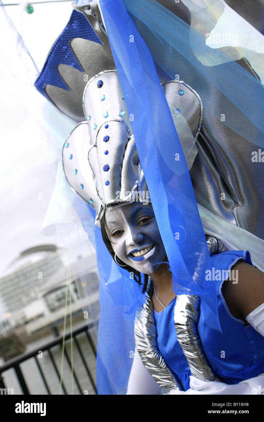 The Mas Carnival, Cardiff Bay Stock Photo - Alamy
