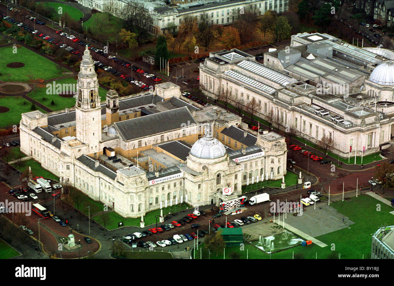 City Hall, Cathays Park, Cardiff Stock Photo - Alamy
