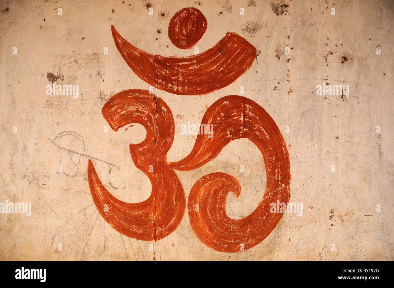 Om Symbol Painting