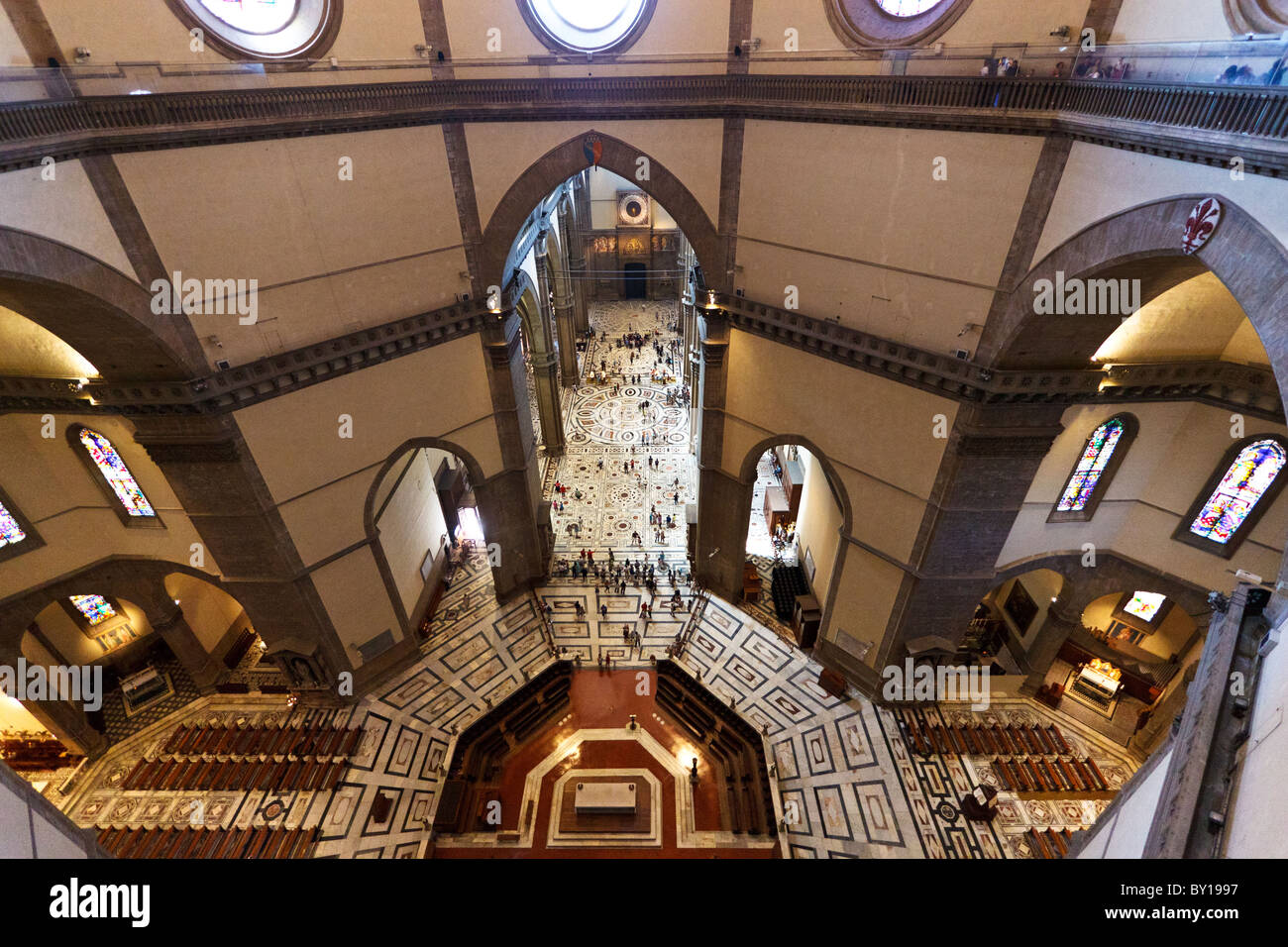 Florence cathedral interior hi-res stock photography and images - Alamy