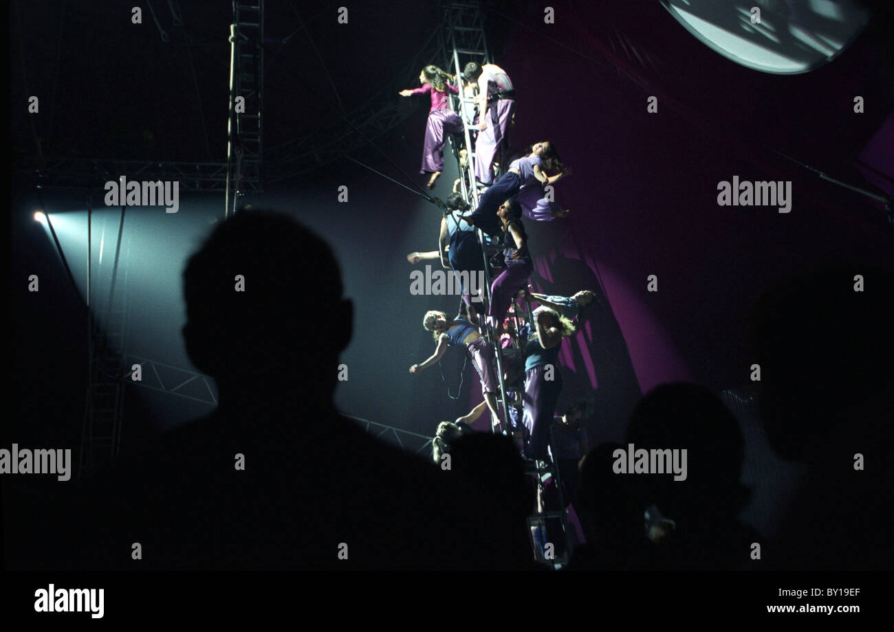 The No Fit State Circus show Immortal Stock Photo - Alamy