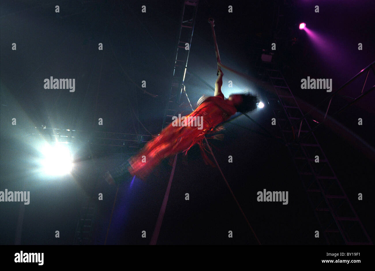The No Fit State Circus show Immortal Stock Photo - Alamy