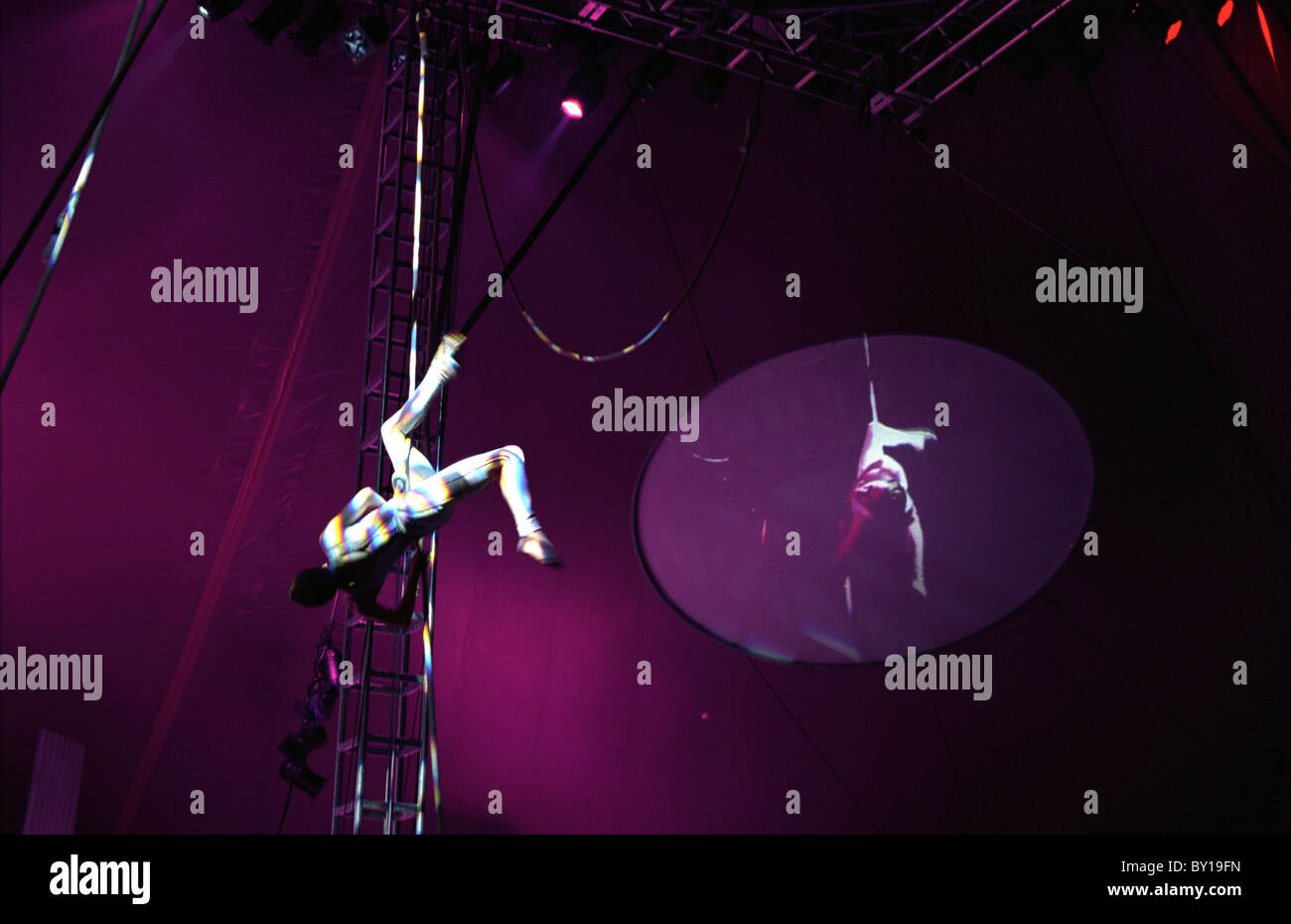 The No Fit State Circus show Immortal Stock Photo - Alamy