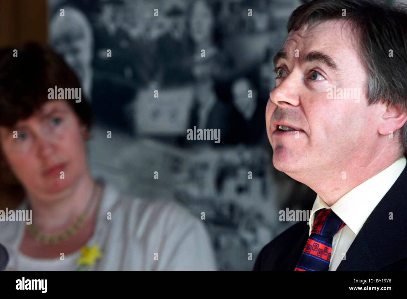 Ieuan Wyn Jones AM, Party leader of Plaid Cymru and Deputy First ...